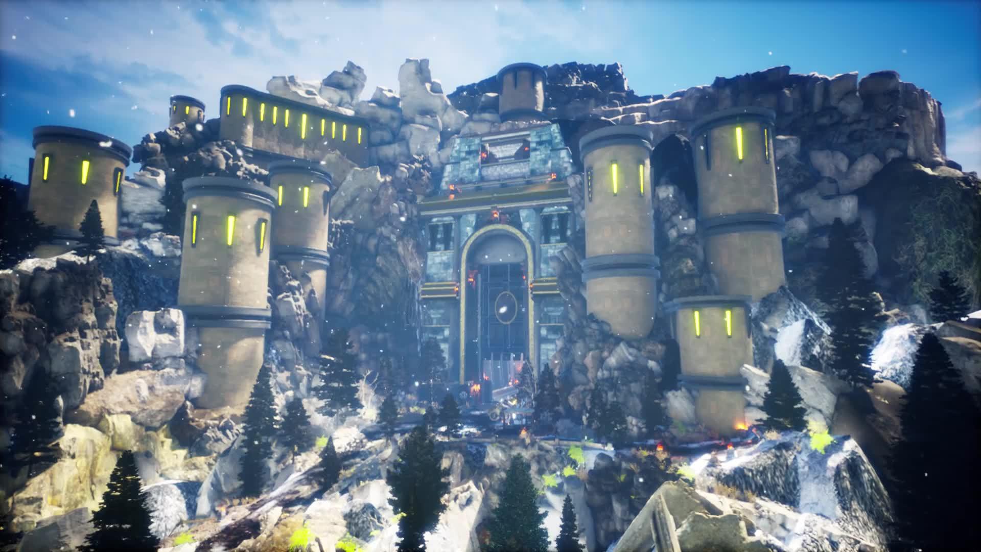 虚幻4引擎下的 铁炉堡 我还是喜欢白雪皑皑的铁炉堡！_新浪新闻