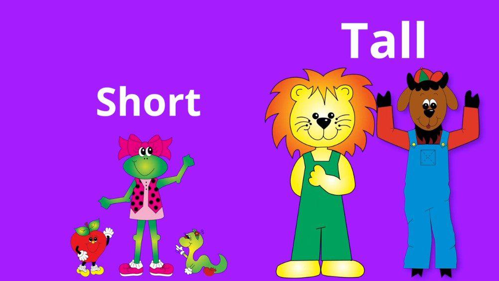 英语启蒙 + Short or Tall ~ 高或矮_新浪新闻