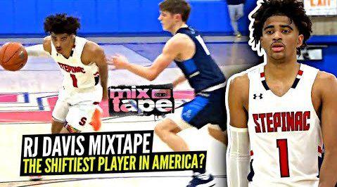 2020届4星控卫RJ Davis高四赛季完整集锦……_新浪新闻