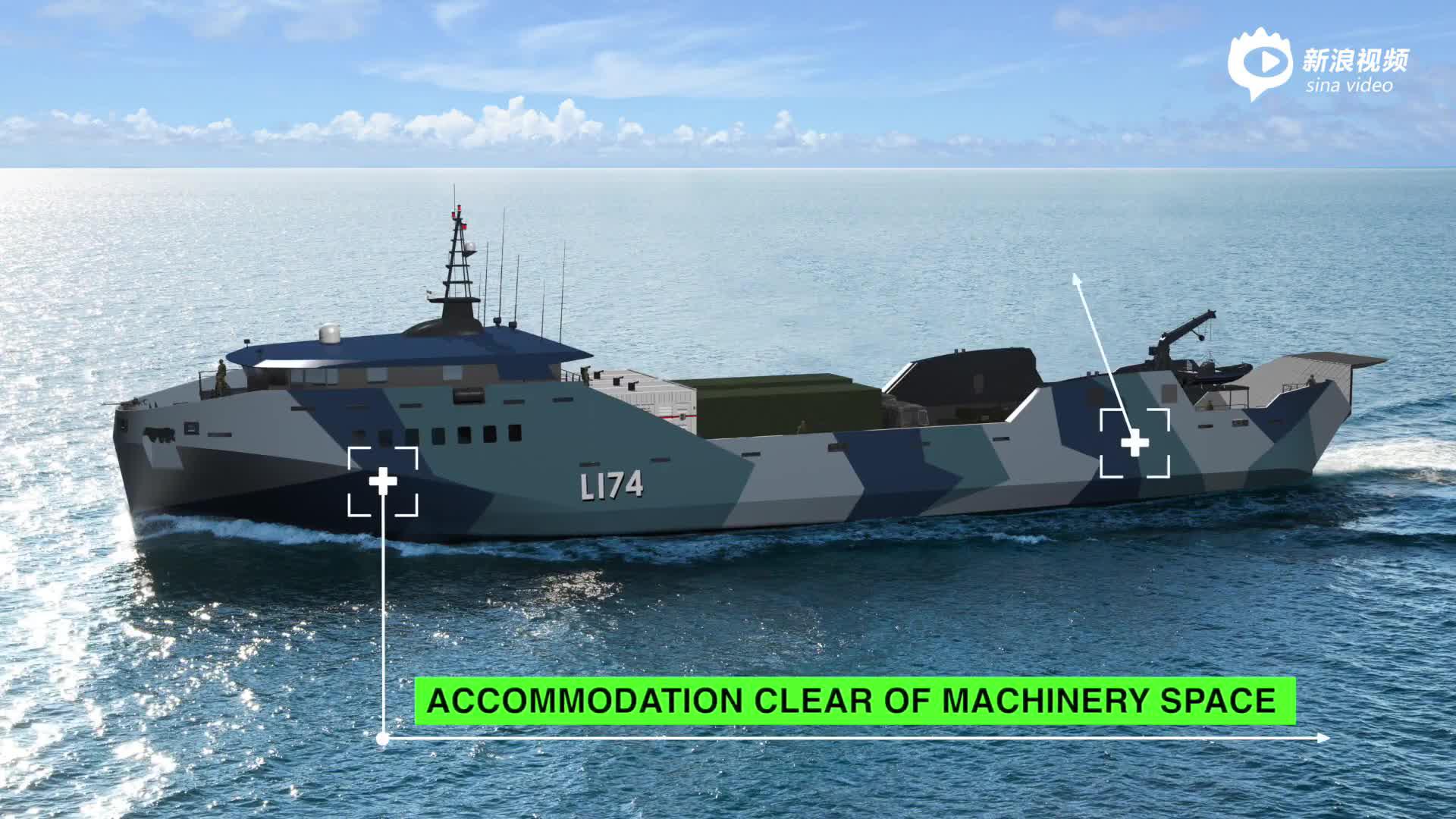 美军用于南海夺岛的新型岸对岸登陆舰方案曝光_手机新浪网