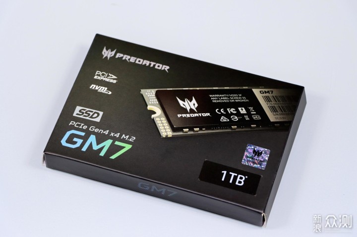 M.2 PCIe 4.0 X4 SSD——宏碁掠夺者 GM7 1TB__财经头条