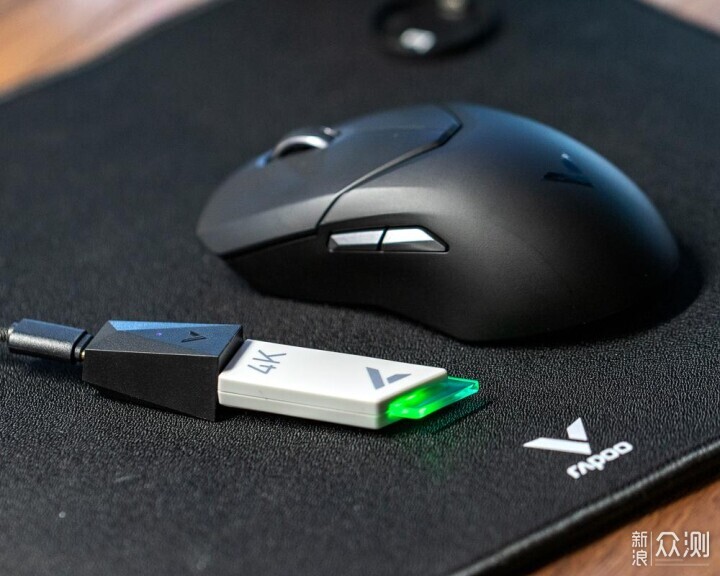 4000HZ回報率，雷柏 V2M 4K無線滑鼠接收器 - 新浪香港