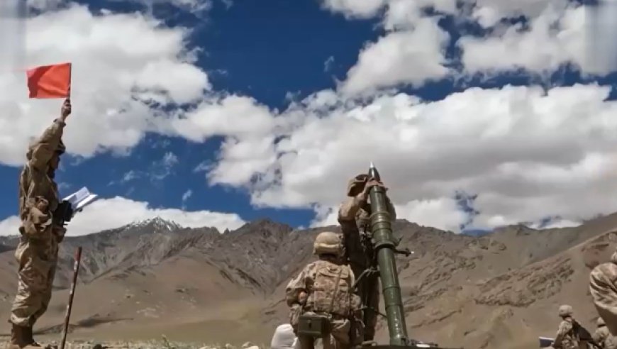 烎！解放軍在喀喇崑崙高原多火器實彈射擊 「敵」目標瞬間灰飛煙滅 - 新浪香港