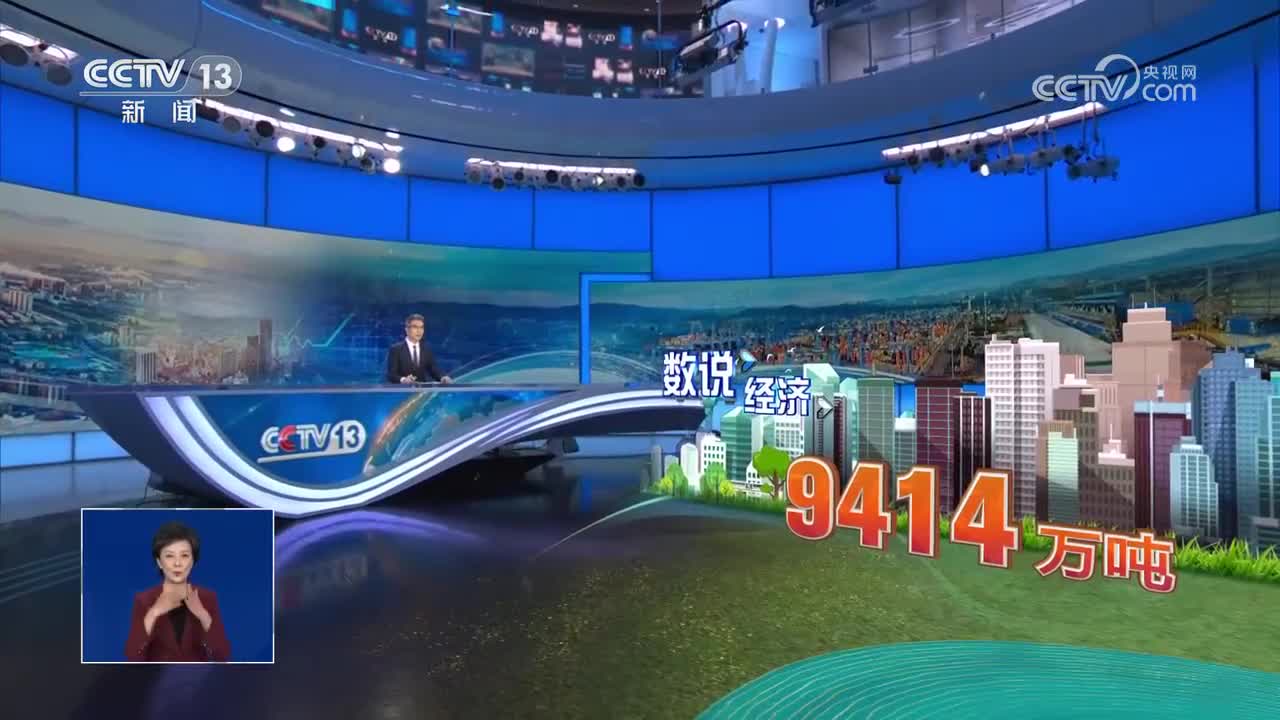 9414万吨、3.36亿人次……多维度数字看亮点 见证我国经济回升向好_新浪新闻