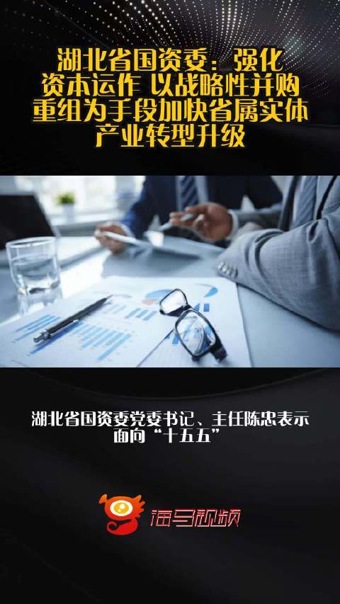 湖北省国资委：强化资本运作 以战略性并购重组为手段加快省属实体产业转型升级