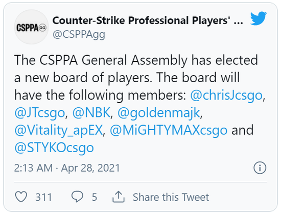 例行换届 CSPPA宣布新的委员会成员名单-新浪电竞_电竞赛事_直播报道_新浪电子竞技
