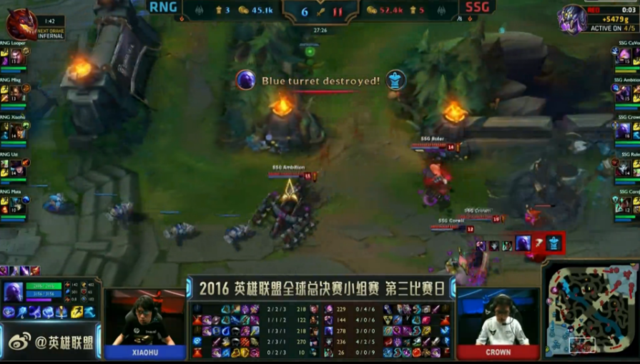 LOL英雄联盟S6世界总决赛第三日 RNG不敌SSG连胜终结-新浪电竞_电竞赛事_直播报道_新浪电子竞技