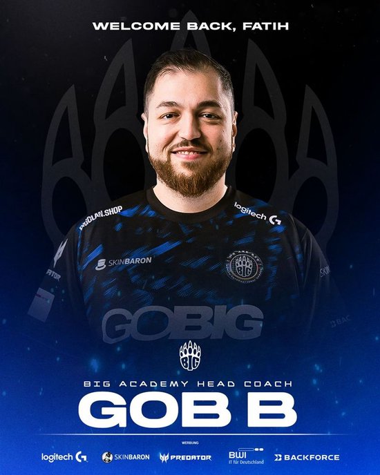 官宣：gob b回归BIG担任青训队教练-新浪电竞_电竞赛事_直播报道_新浪电子竞技