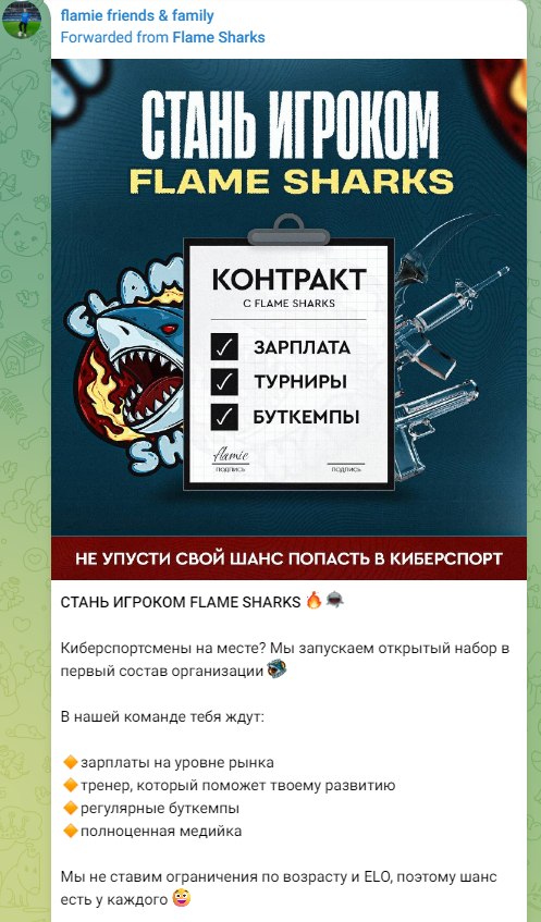 flamie正式宣布招募Flame Sharks战队成员-新浪电竞_电竞赛事_直播报道_新浪电子竞技