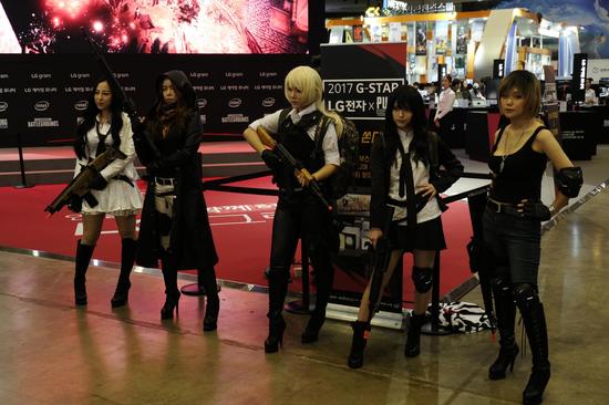 2017 G-STAR韩国釜山举办，《绝地求生》成会场亮点_新浪游戏_手机新浪网