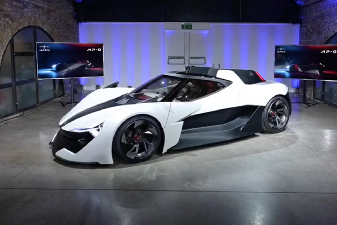 纯电动超跑再添新将？APEX AP-0破百只需要2.3秒！-新浪汽车