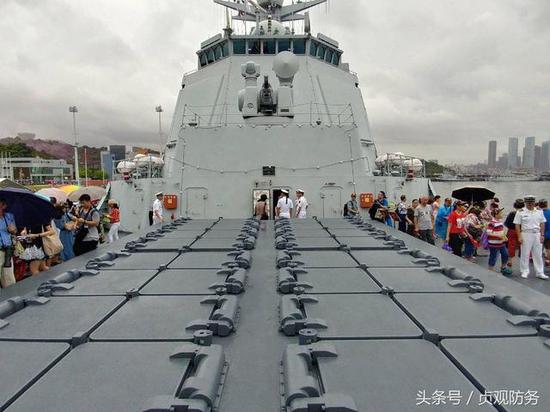 我055和052D等比例对比图曝光 052D娇小到让人意外_手机新浪网