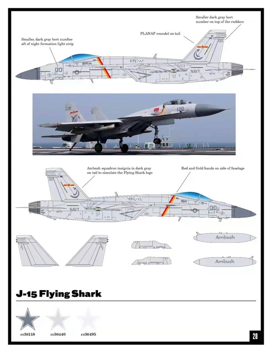 美海军假想敌部队战机用上歼15涂装 究竟是何方神圣|美国海军|歼15|涂装_新浪军事_新浪网