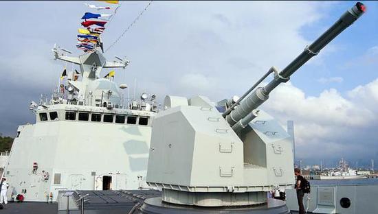 我军神盾舰1分钟可打1.2吨炮弹 火力堪比一个重炮营|海军|舰炮_新浪军事_新浪网