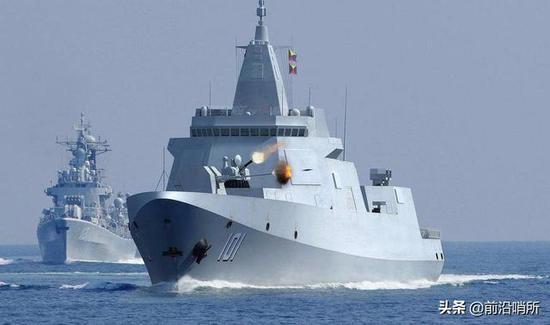 中国海军10年后规模：2艘十万吨级核航母20艘055大驱|驱逐舰|中国海军|核动力航母_新浪军事_新浪网