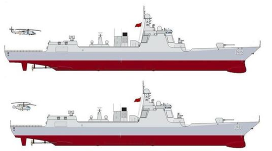 16艘052D驱逐舰有何改进：换1130近防炮拉长飞行甲板|驱逐舰|近防炮|相控阵_新浪军事_新浪网