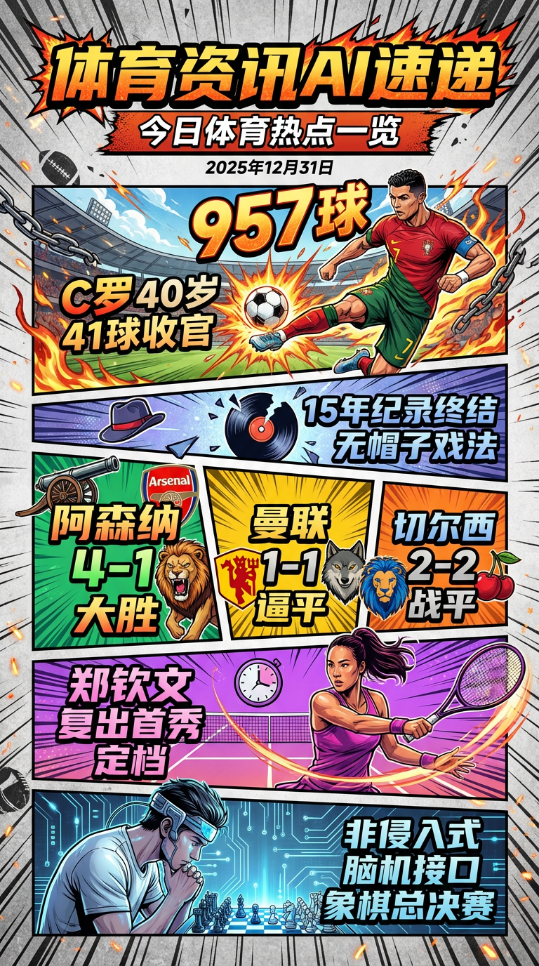 昨夜今晨熱點資訊速遞(AI漫畫版)丨2025年12月31日 - 新浪香港