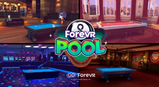 VR 台球游戏《 ForeVR Pool 》已登陆 Meta Quest 平台__财经头条