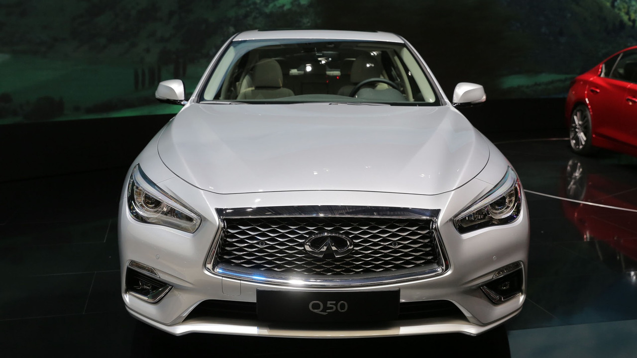 18款英菲尼迪Q50亮相，百公里加速7.8秒，不讲道理-新浪汽车