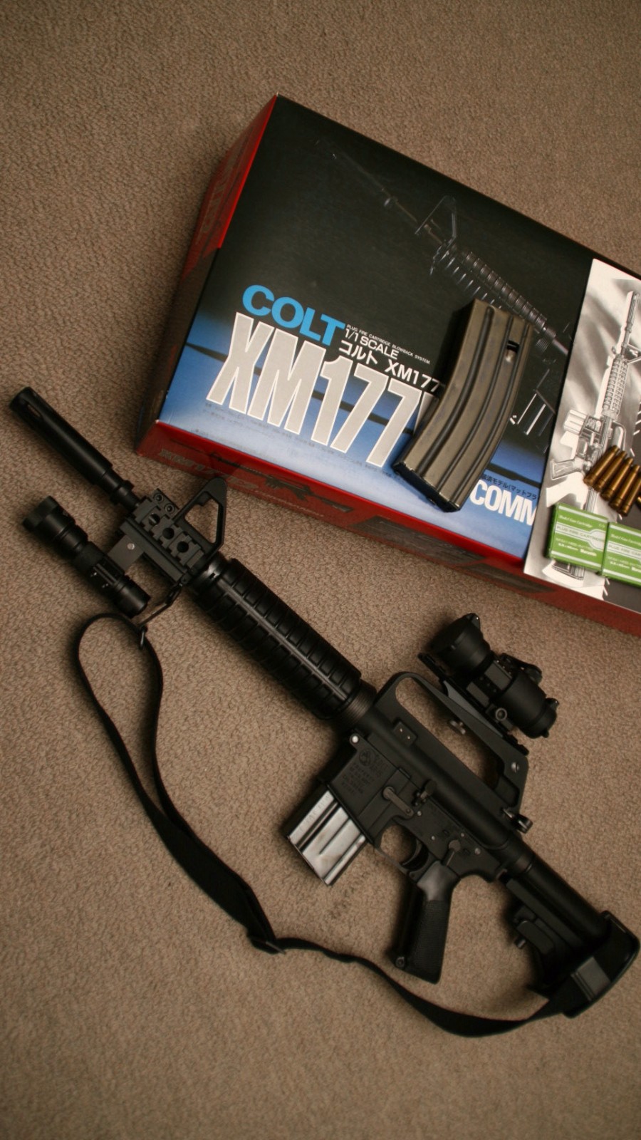 CAR-15突击型步枪，一把造型优美，性能可靠的武器