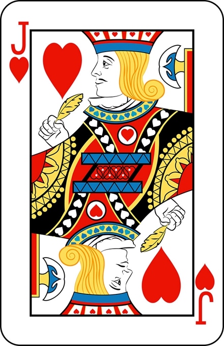 扑克牌上的J、Q、K原来都是历史上的大人物|扑克牌|大人物|亚瑟王_新浪新闻