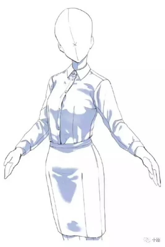 最全的、最实用的各种衬衫画法！|衬衫|图案|纽扣_新浪新闻
