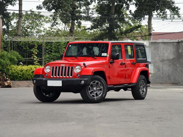 46万拿下越野利器，全红涂装牧马人，3.0L机械四驱-手机新浪汽车