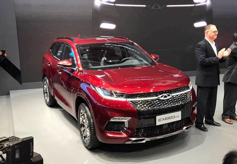 征战法兰克福奇瑞EXEED TX全球首发-新浪汽车