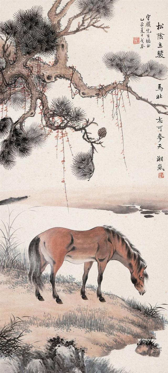 当代的画马高手，行家认为他和徐悲鸿齐名，郭沫若赞他：当代曹霸|曹霸|徐悲鸿|郭沫若_新浪新闻