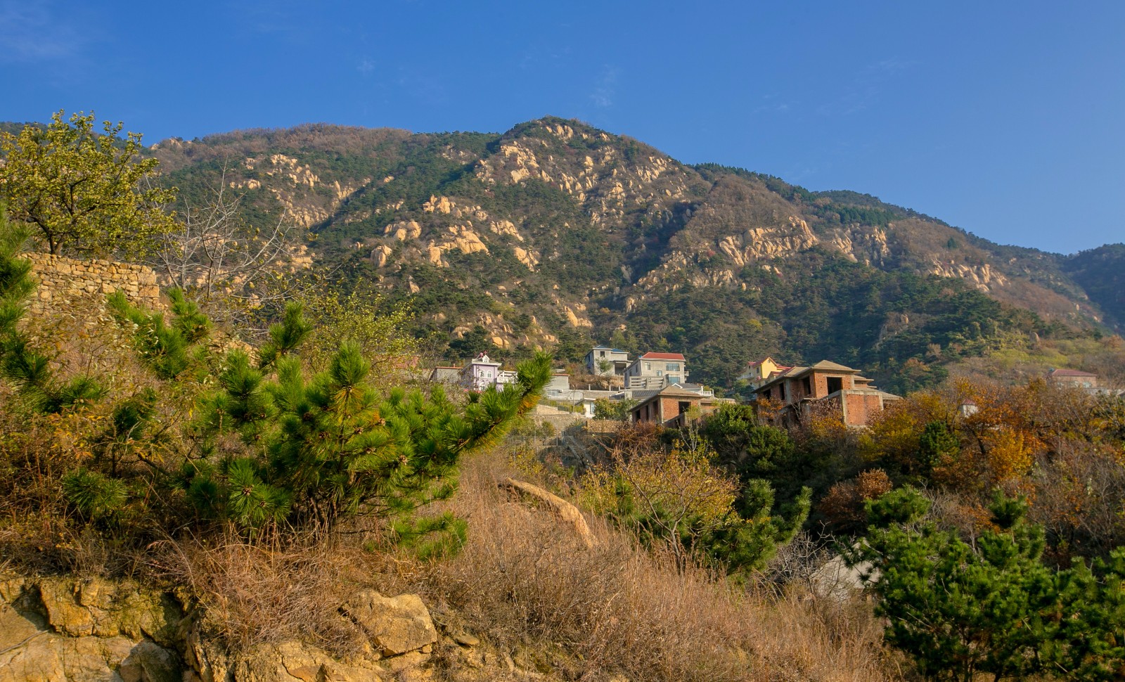 济南的最南端的村庄——长清万德马套村