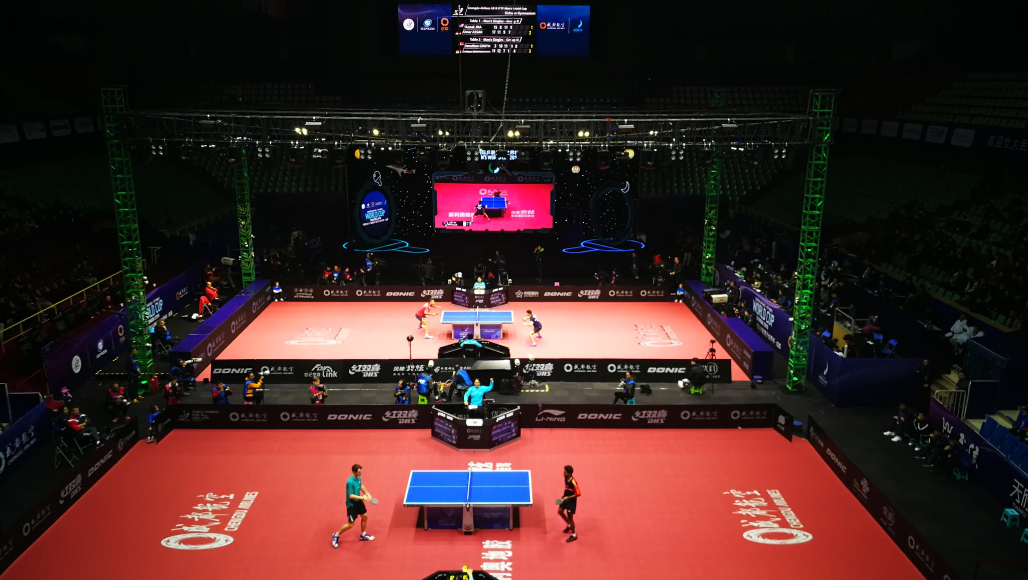男子乒乓球世界杯16强出炉 马龙首战高茨 CCTV5直播