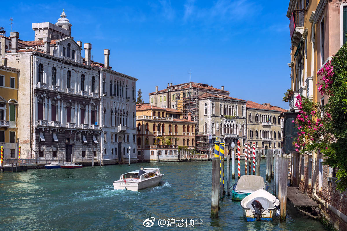 【美图欣赏】意大利威尼斯大运河。