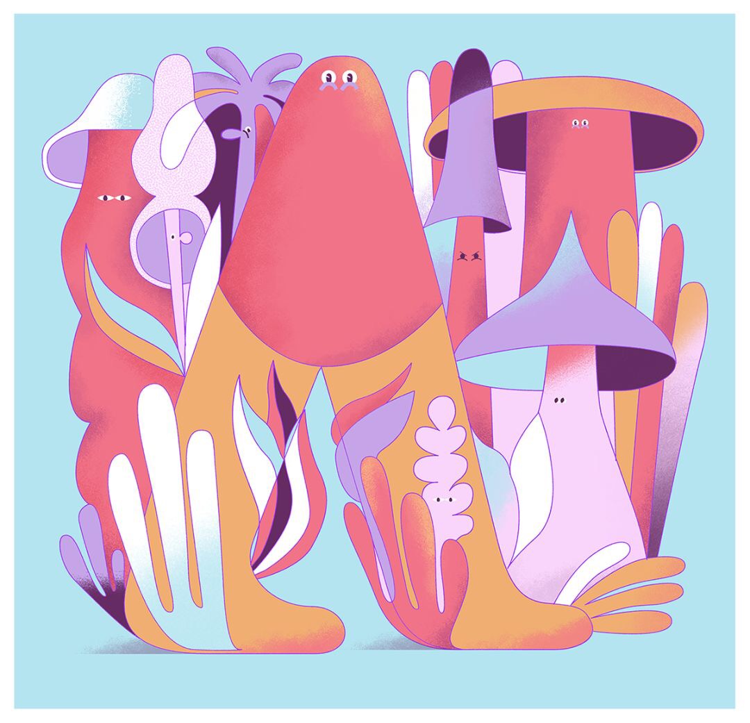 Karol Banach 趣味时尚插画作品