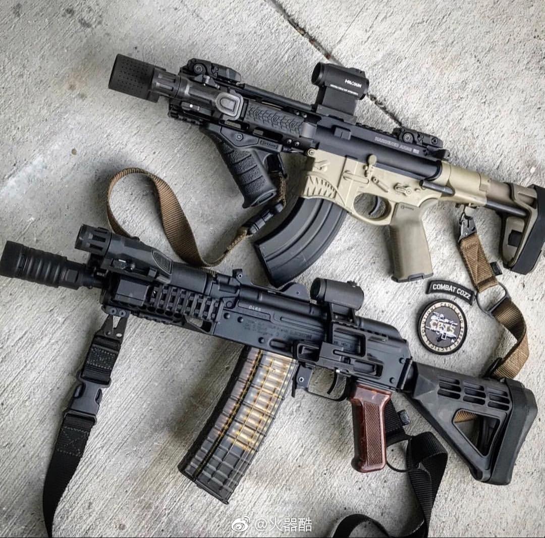 SB战术家的后托美图 您没看错这个品牌就叫sb tactical