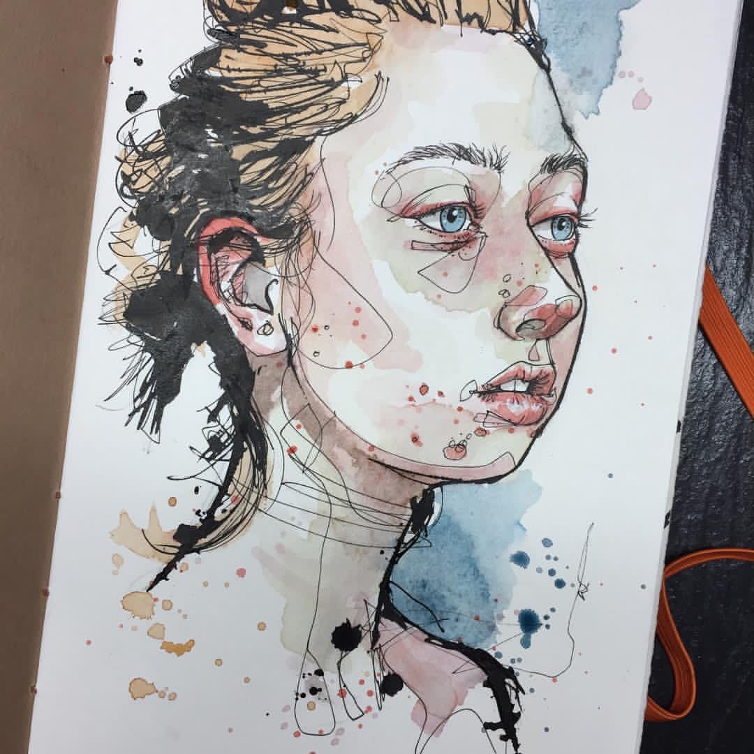 混乱中的缜密：来自瑞士插画家 Dominic Beyeler 绘画作品