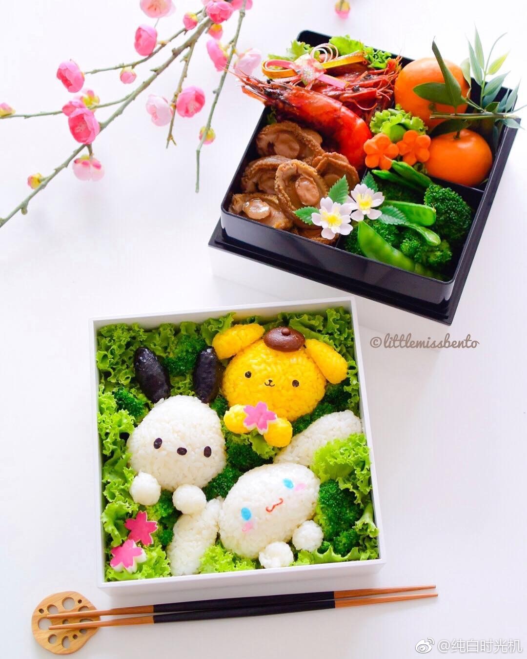 充满童真欢乐的卡通午饭🍱