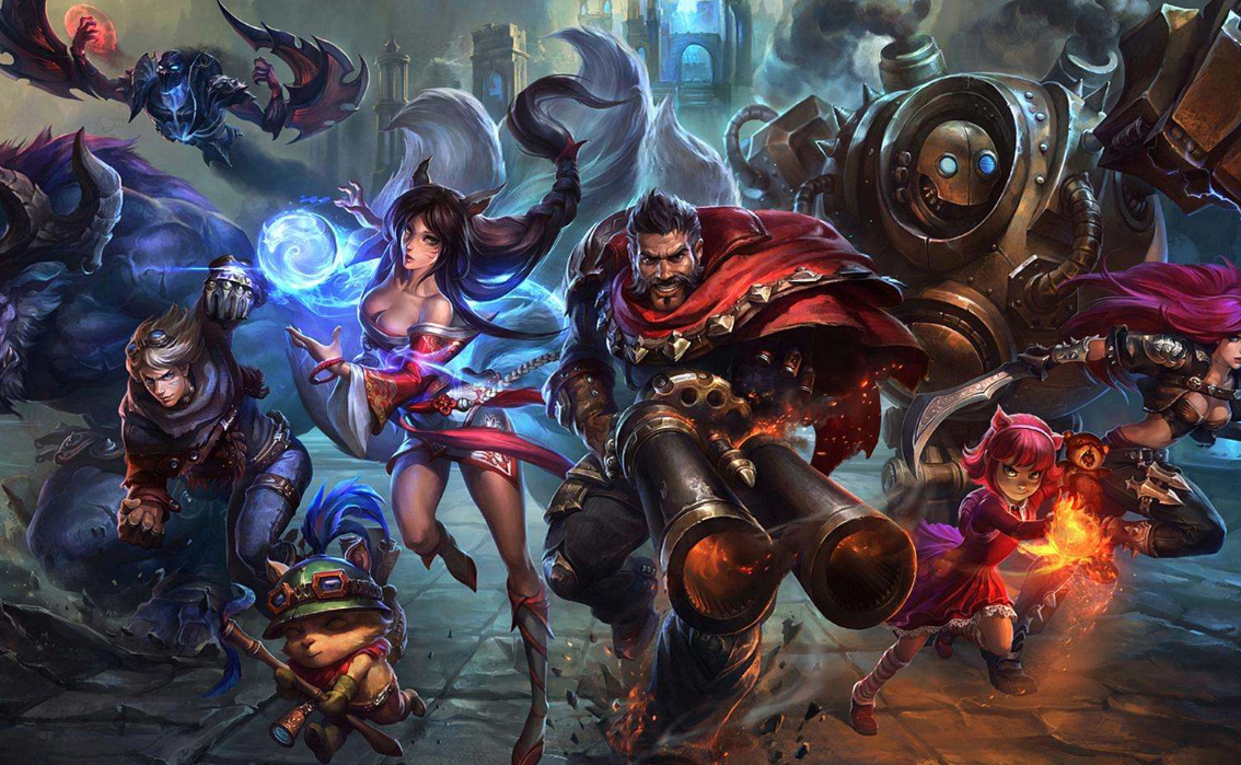 LOL最初的十七个英雄九岁了！而现在的技术却让他们越来越年轻