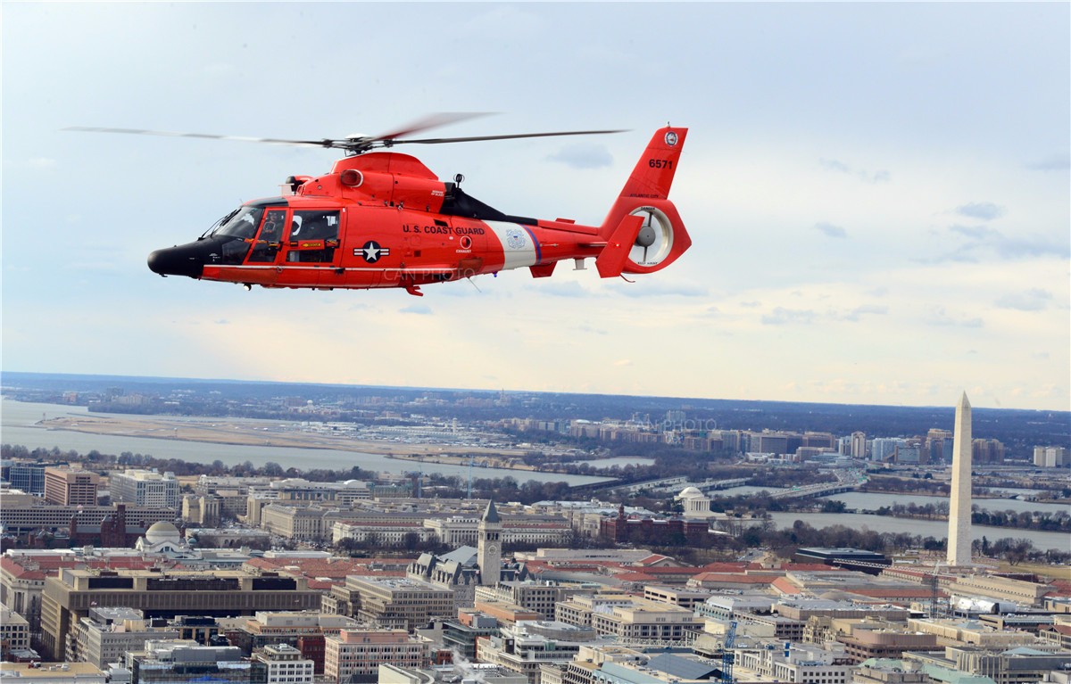 MH-65直升机，空中作战能力足以保卫领空安全