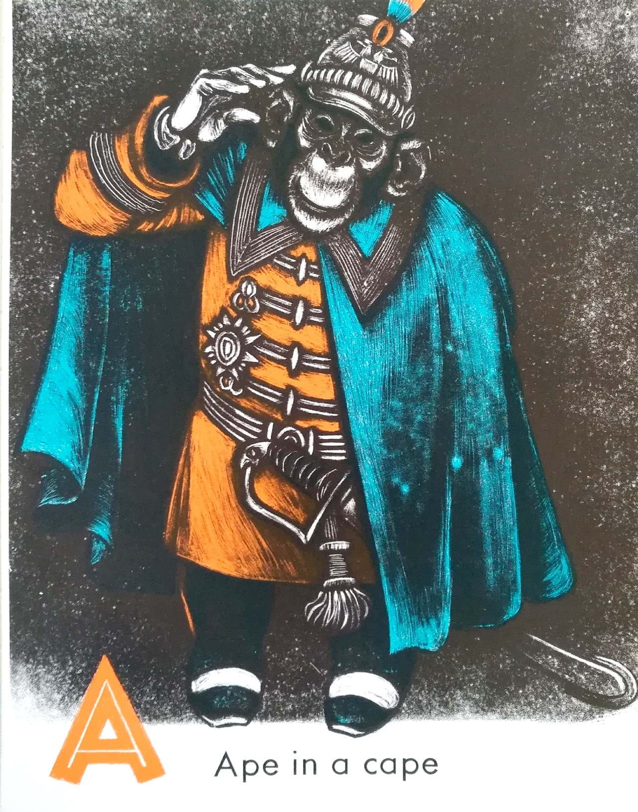 这样学26个字母，轻松又好记！《Ape In A Cape》