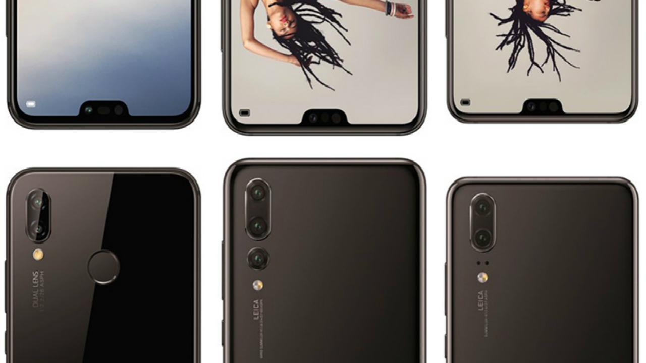 华为P20、P20 Pro与P20 Lite全系列渲染图曝光！__财经头条