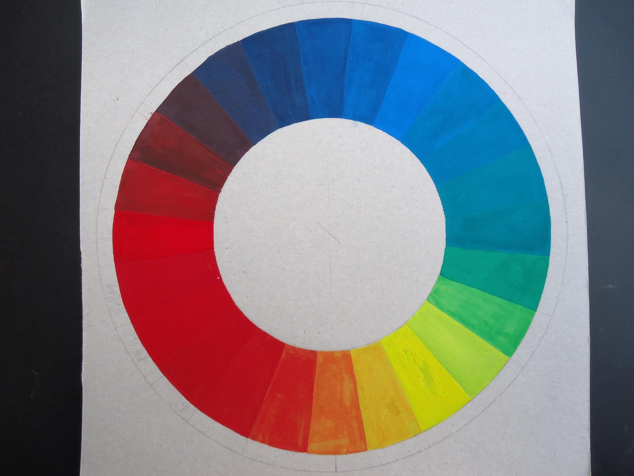 学习设计，色彩构成是必不可少的基本功|色彩|过渡色|渐变_新浪新闻