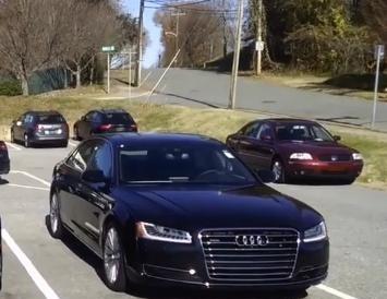 奥迪A6、A7、A8停在一起, 老司机教你怎么分辨! 新司机必看-新浪汽车