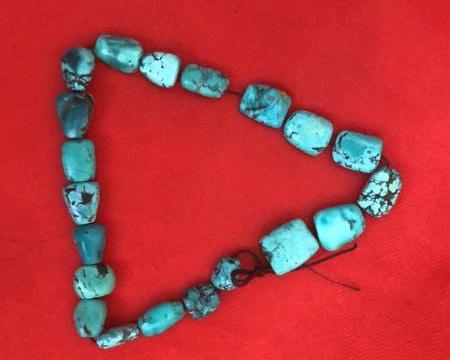 缘产地绿松石：浅谈如何鉴别老松石|松石|孔道|新松_新浪新闻