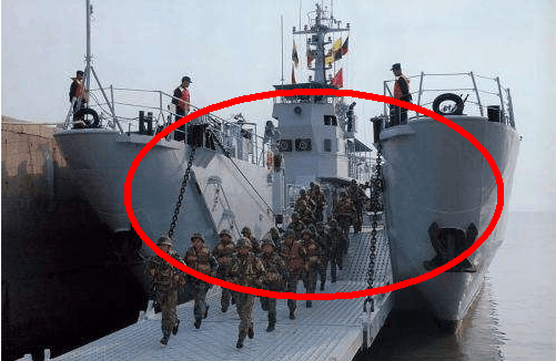 解放军074A型登陆舰批量化生产, 采用双体设计, 美军都不淡定了|登陆舰|解放军|海军_新浪新闻