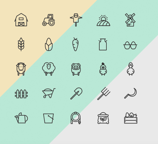 整理分享一些非常精美的icon图标，附加图标源文件！ 密码