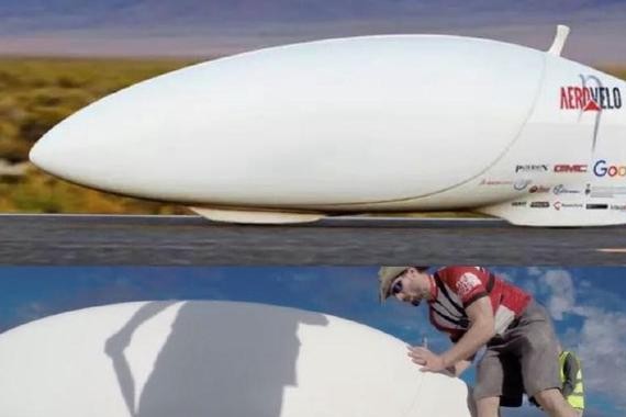 “子弹速度”的人力车！时速可达144.2KM！创下新的世界纪录！-新浪汽车