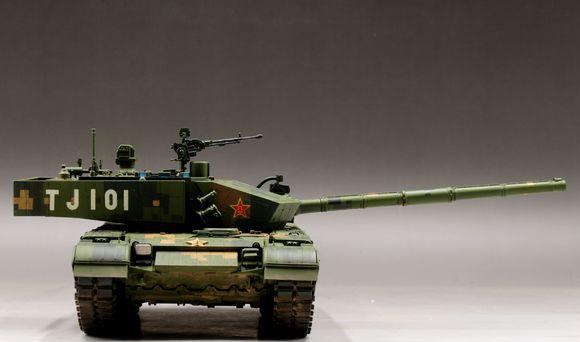 中国——ZTZ-99A主战坦克阅兵涂装版模型|阅兵|坦克|主战坦克_新浪新闻