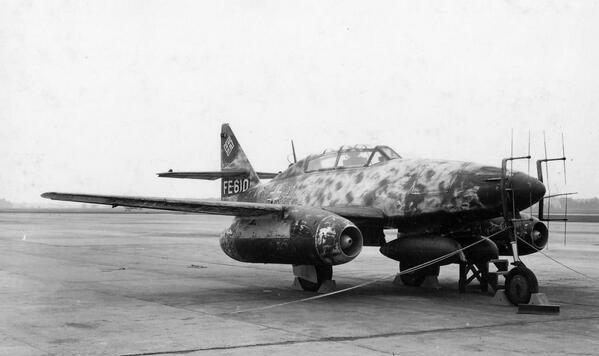 二战战机 之 德国Me-262喷气式战斗机