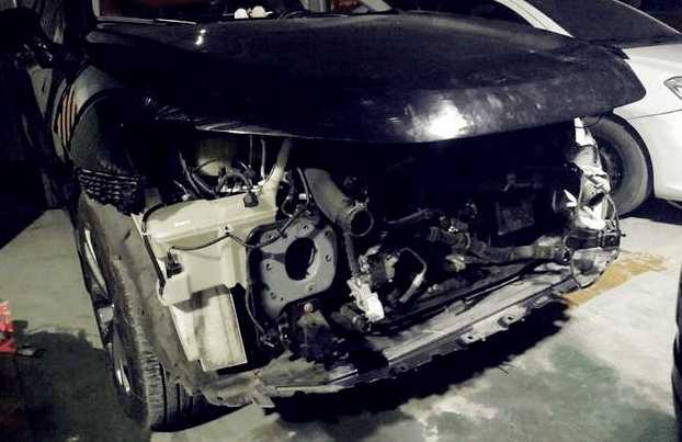 魏派VV7撞坏一个大灯, 4S店修理报价近2万, 仅一个大灯组就4600-新浪汽车