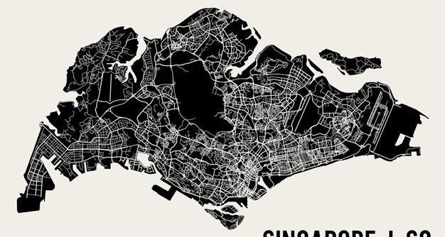 看地图识新加坡 从北到南掌握当地特色